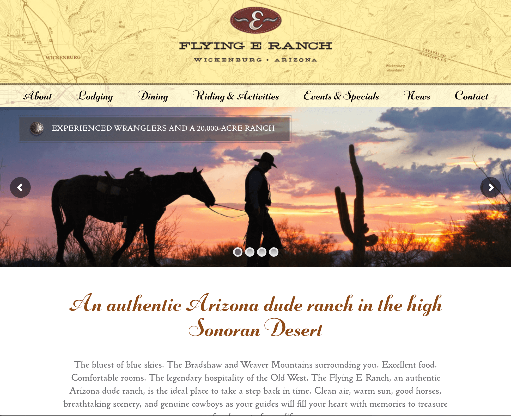 Flying E Ranch Hits the Trail with New Website - Eight Trails